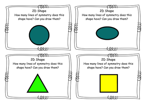 Early years geometry and measures teaching resources: 2D properties of ...