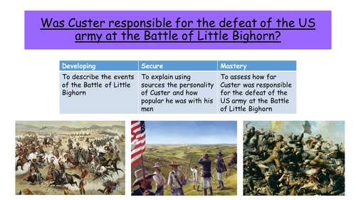 Was Custer responsible for the defeat of the US army at the Battle of ...