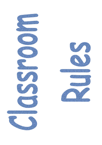 Carpet rules | Teaching Resources