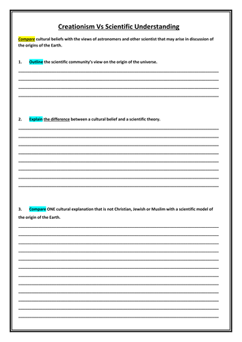 Creation Myths (HSC EES) | Teaching Resources