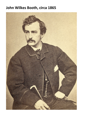 John Wilkes Booth and the Lincoln Assassination Source Pack | Teaching ...