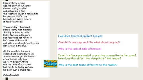 Unseen Poem - AQA New Spec GCSE | Teaching Resources