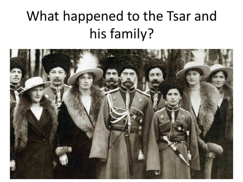 What happened to the Tsar and his family? | Teaching Resources