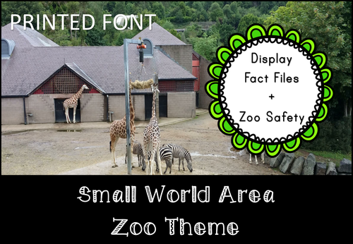 Small World Area Zoo Themed for EYFS/KS1 | Teaching Resources