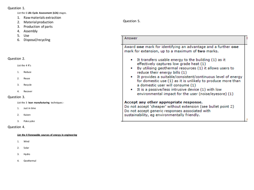 BTEC Engineering Unit 1 Learning Aim C practice test and answers ... BTEC Engineering Unit 1 Learning Aim C practice test and answers ...