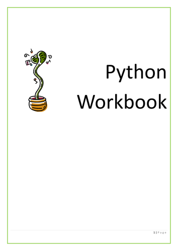 Python Workbook | Teaching Resources Python Workbook | Teaching Resources