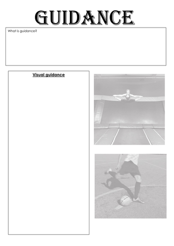 Aqa Gcse Pe 2016 Spec Guidance And Feedback Resources Teaching Resources