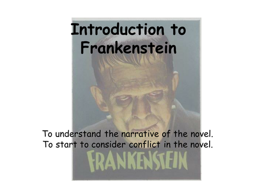 Intro to Frankenstein and chapter 1 analysis | Teaching Resources