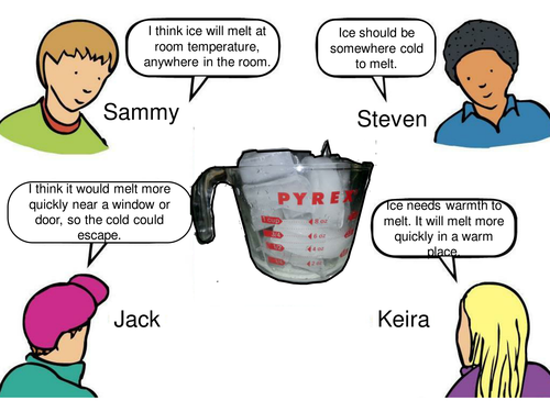 States of Matter Ice Melting investigation by HanMade - Teaching ...