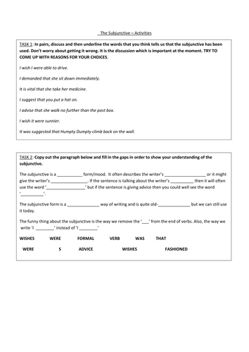 Parts and Assembly - Teaching Resources - TES