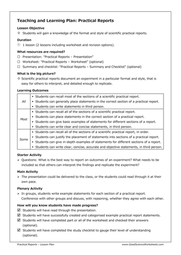 GoodScienceWorksheets's Shop - Teaching Resources - TES