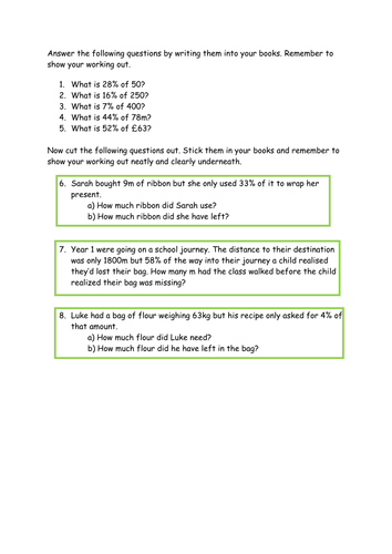 ks2-sats-year-6-percentage-of-an-amount-la-teaching-resources