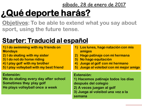 Secondary Spanish teaching resources | TES