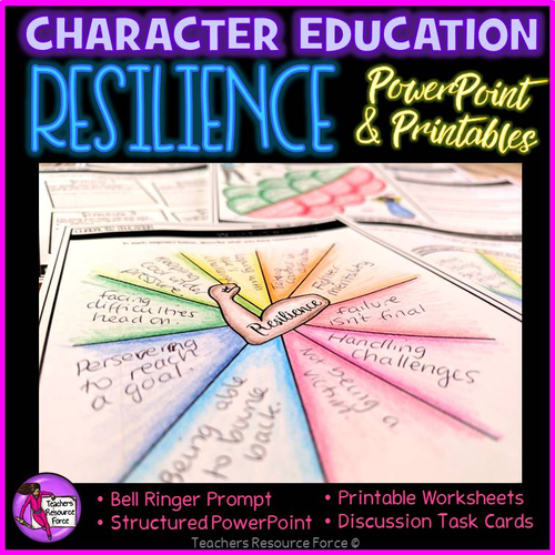 Resilience Values Lesson: Character Education PSHE (PowerPoint, Task ...