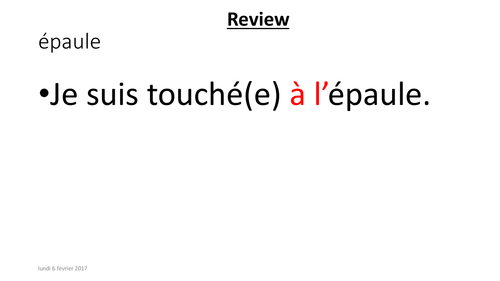 bien dans sa peau - le sport et le fitness | Teaching Resources