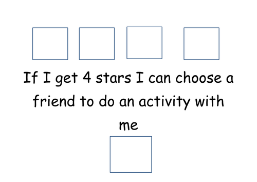 Behaviour star chart. | Teaching Resources