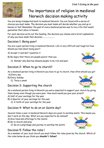 Religion in medieval times | Teaching Resources