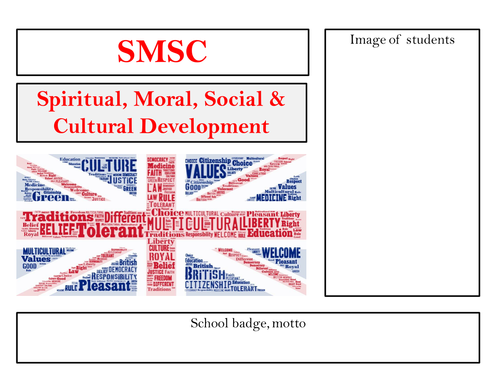 SMSC British Values Example School Policy Booklet Social Moral ...