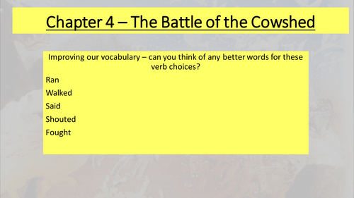 'Animal Farm' lesson on Chapter 4 | Teaching Resources