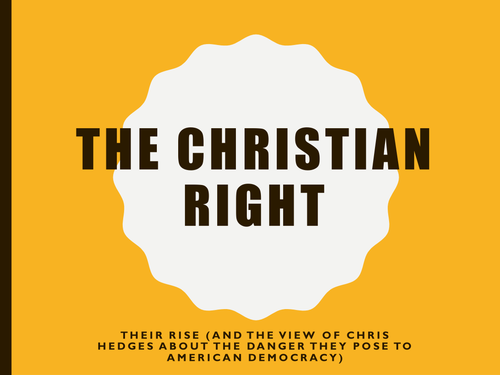 The Rise of the Christian Right and The Danger That They Pose to ...