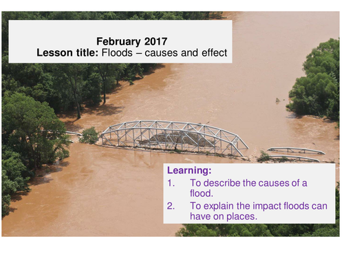 Floods - causes and effects | Teaching Resources