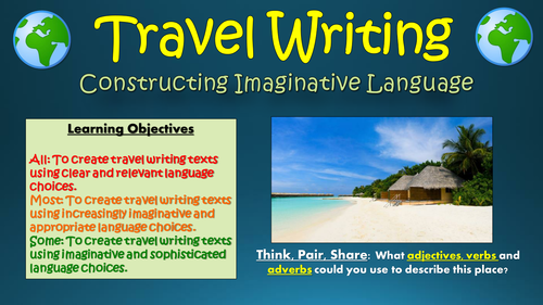 Travel Writing: Constructing Imaginative Language | Teaching Resources