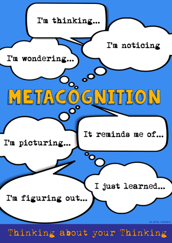 Metacognition Poster | Teaching Resources Metacognition Poster | Teaching Resources