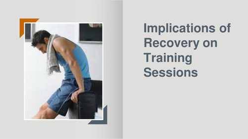 Recovery in Sport | Teaching Resources