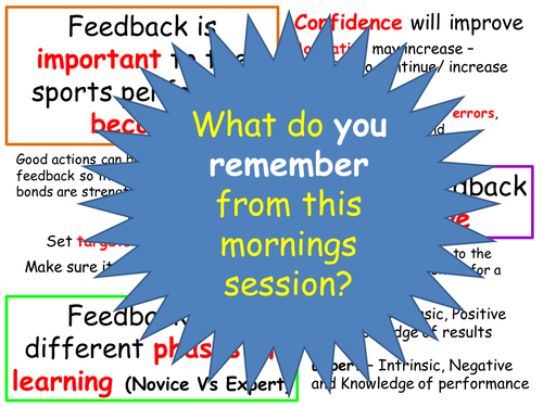 AS Level PE - Shema Theory | Teaching Resources