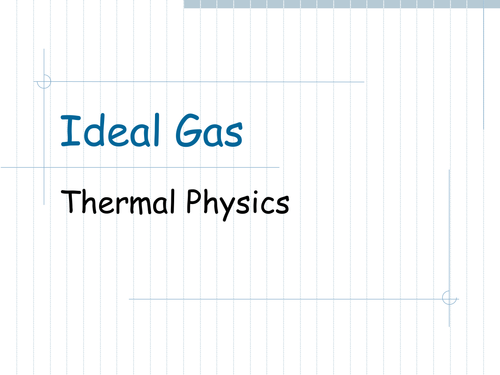 Ideal gas law introduction | Teaching Resources