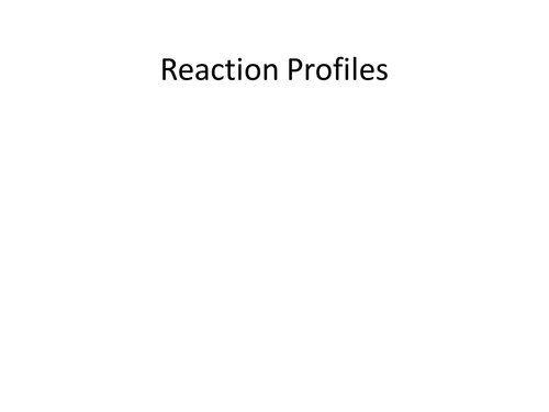 REACTION PROFILES for AQA Trilogy Combined Science (Foundation ...