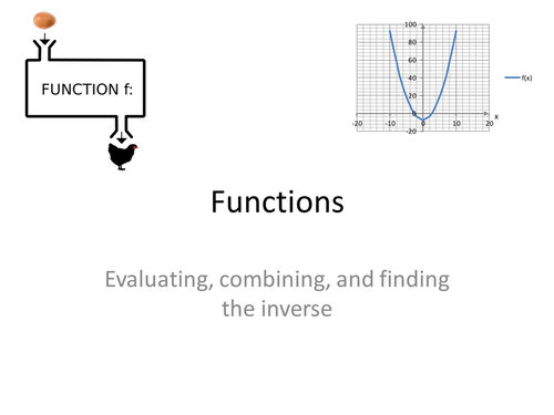 GCSE 9-1 maths lesson on functions | Teaching Resources GCSE 9-1 maths lesson on functions | Teaching Resources