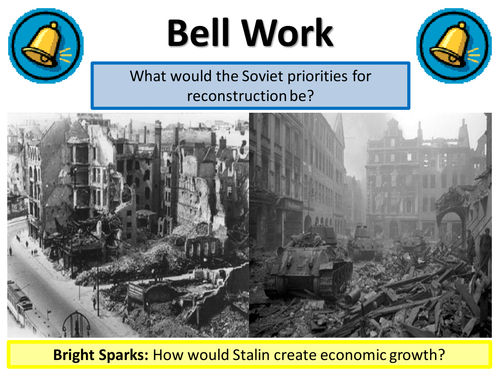 Russian Revolution to Dictatorship - Post WW2 Reconstruction | Teaching ...