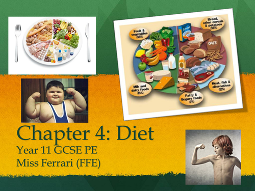 AQA GCSE PE Diet | Teaching Resources AQA GCSE PE Diet | Teaching Resources