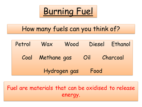 Year 8 Chemistry - Combustion, Fire triangle, Acid rain + Greenhouse ...