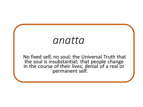 Buddhism Key Words Display by mrpinkhouse - Teaching Resources - Tes