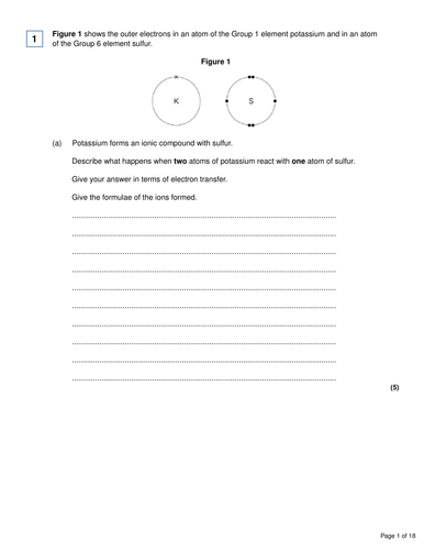 AQA GCSE Chemistry 9-1 (2016) Unit 2 Bonding, Structure and Properties ...