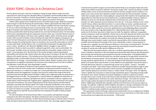 A Christmas Carol: Grade 9 lesson and essays on ghosts | Teaching Resources