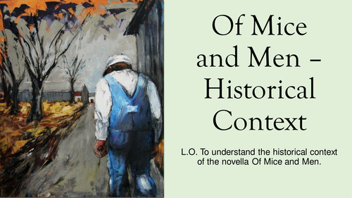 Of Mice and Men SOW | Teaching Resources