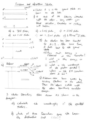 Energy Curve Worksheets