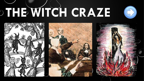 The Witch Craze + Pendle Witches | Teaching Resources