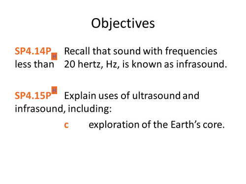 Infrasound (Edexcel 9-1 Physics GCSE) | Teaching Resources