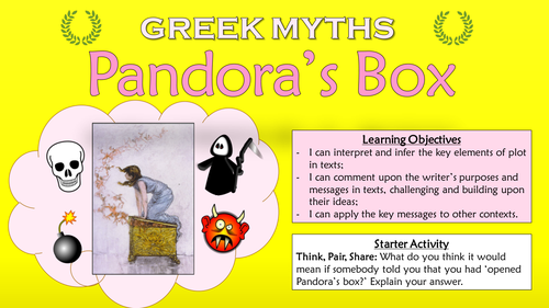 Greek Myths: Pandora's Box | Teaching Resources