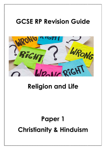 Religion and Life Revision Guide Edexcel | Teaching Resources