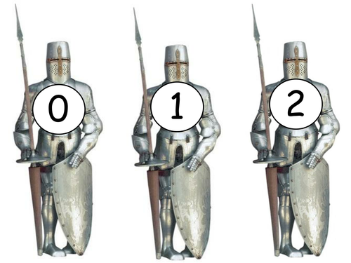 Knight numbers 1-50 | Teaching Resources
