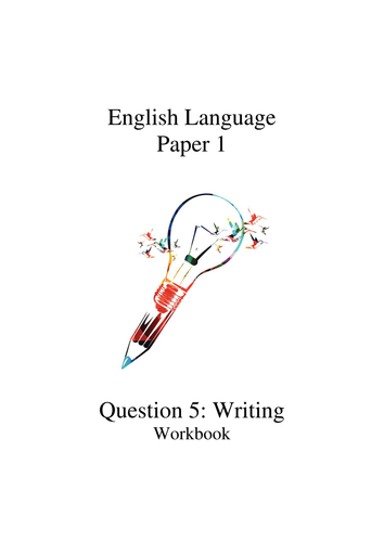 AQA English Language Paper 1 Q5 Booklet | Teaching Resources