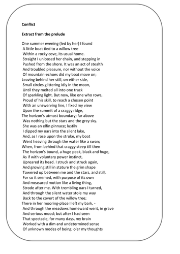 Edexcel conflict poetry 9-1 Sample assessment 4 new spec exam question ...