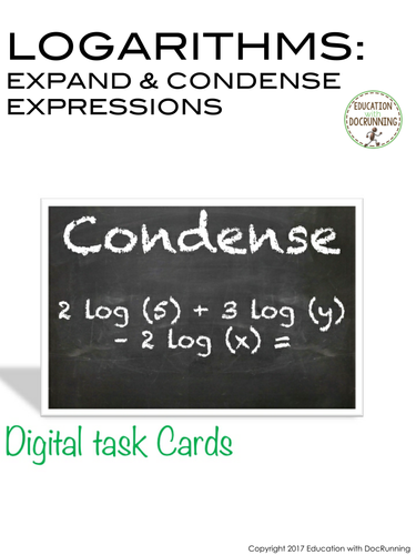 Secondary exponentials and logarithms resources