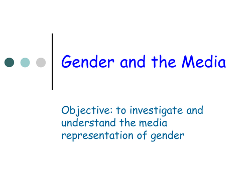 Gender And The Media Teaching Resources