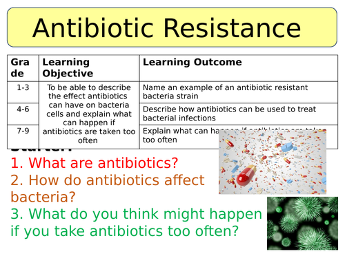 NEW AQA Trilogy GCSE (2016) Biology - Antibiotic Resistance by ... NEW AQA Trilogy GCSE (2016) Biology - Antibiotic Resistance by ...
